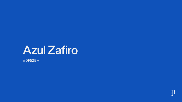 Color Azul Zafiro: Código Hex, Paletas y Significado | Figma