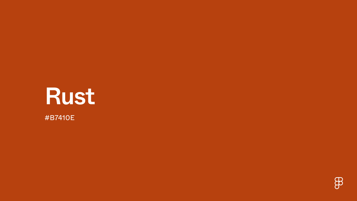 Rust Color: Hex Code, Palettes & Meaning | Figma