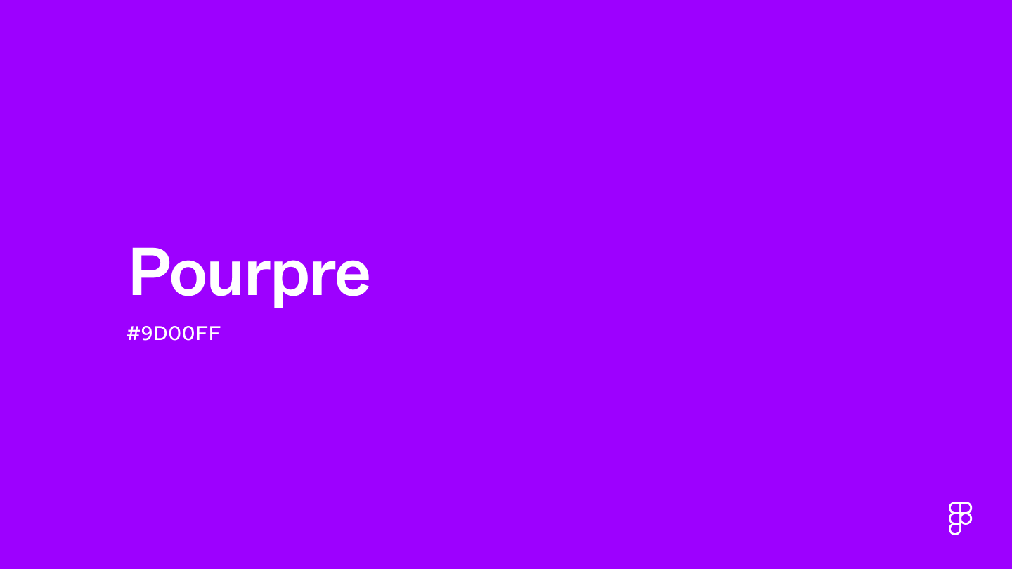 Couleur Pourpre : Code Hex, Palettes & Signification | Figma