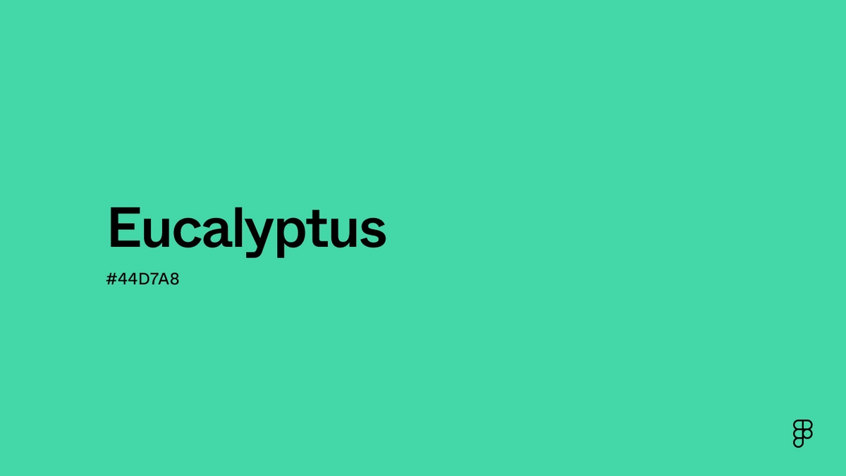 Eucalyptus Color: Hex Code, Palettes & Meaning | Figma