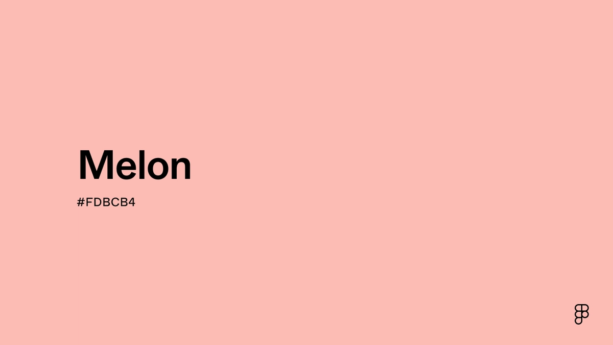 Melon Color: Hex Code, Palettes & Meaning | Figma