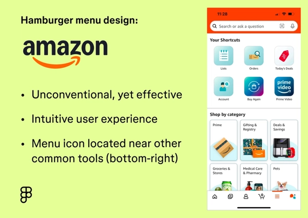 Guide To Designing a Hamburger Menu | Figma