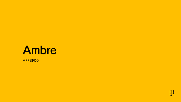 Couleur Ambre : Code Hex, Palettes & Signification | Figma
