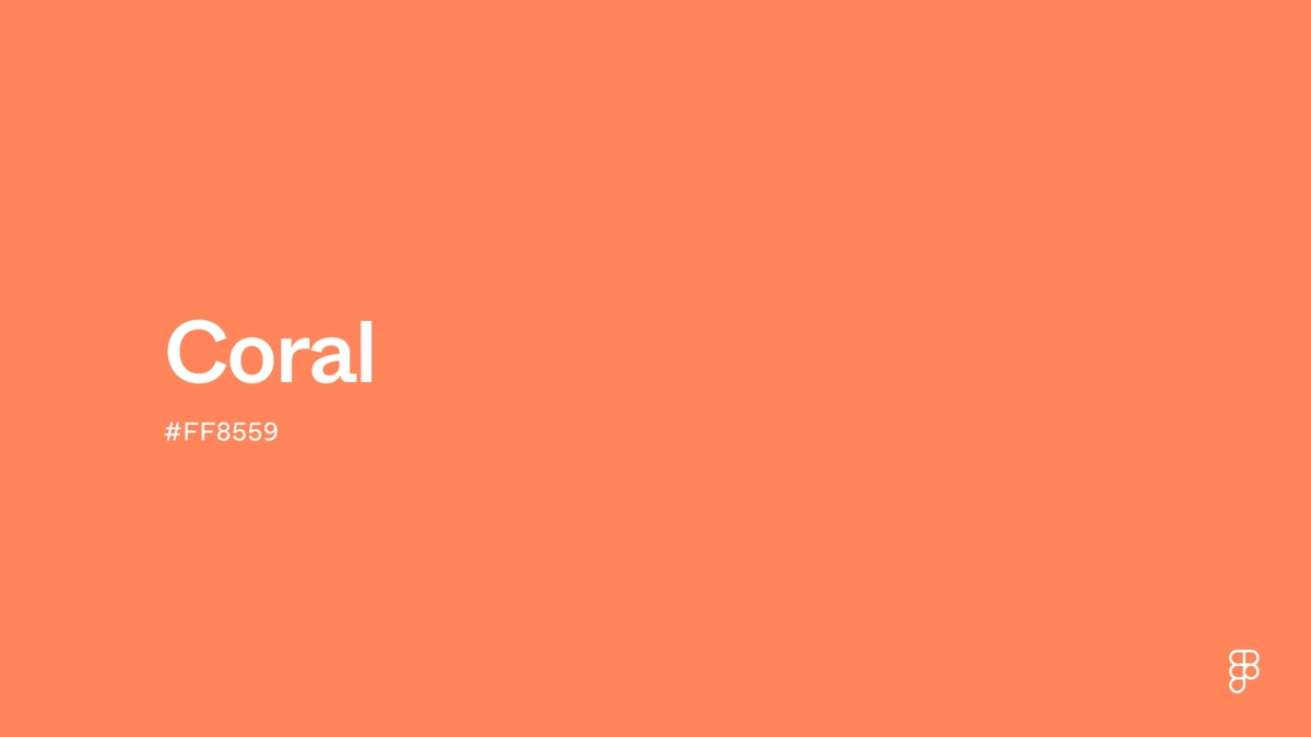Coral Color: Hex Code, Palettes & Meaning | Figma