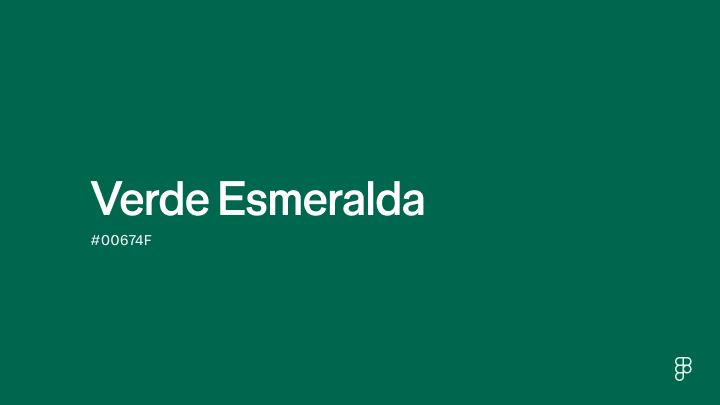 Cor Verde Esmeralda: Código Hex, Paletas e Significado | Figma
