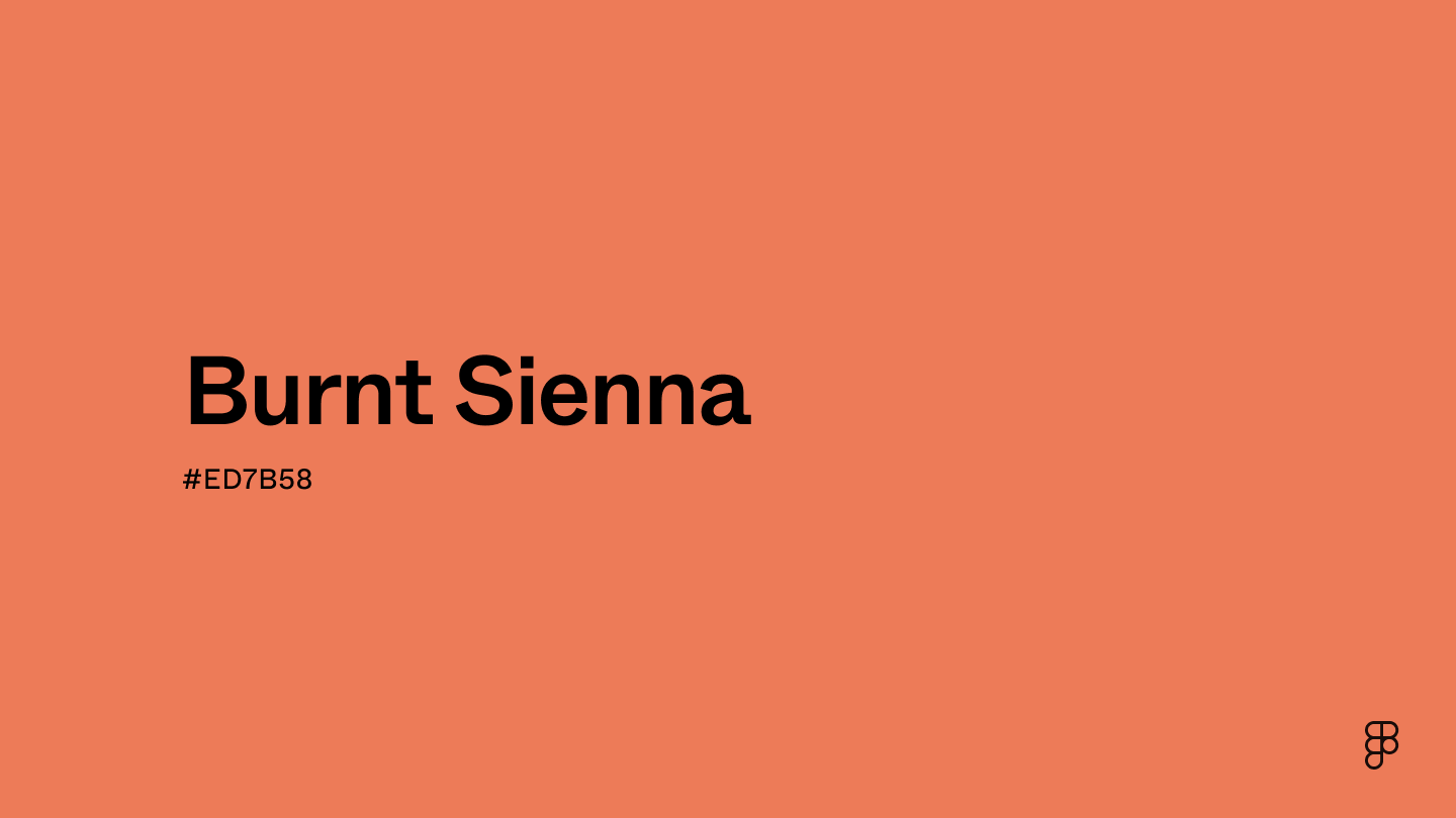 Burnt Sienna Color: Hex Code, Palettes & Meaning | Figma