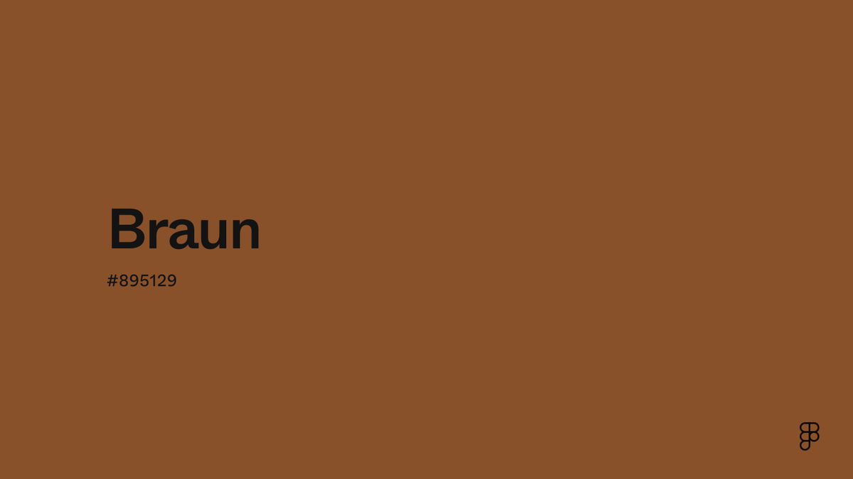 Farbe Braun: Hex-Code, Paletten & Bedeutung | Figma