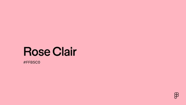Couleur Rose Clair : Code Hex, Palettes & Signification | Figma