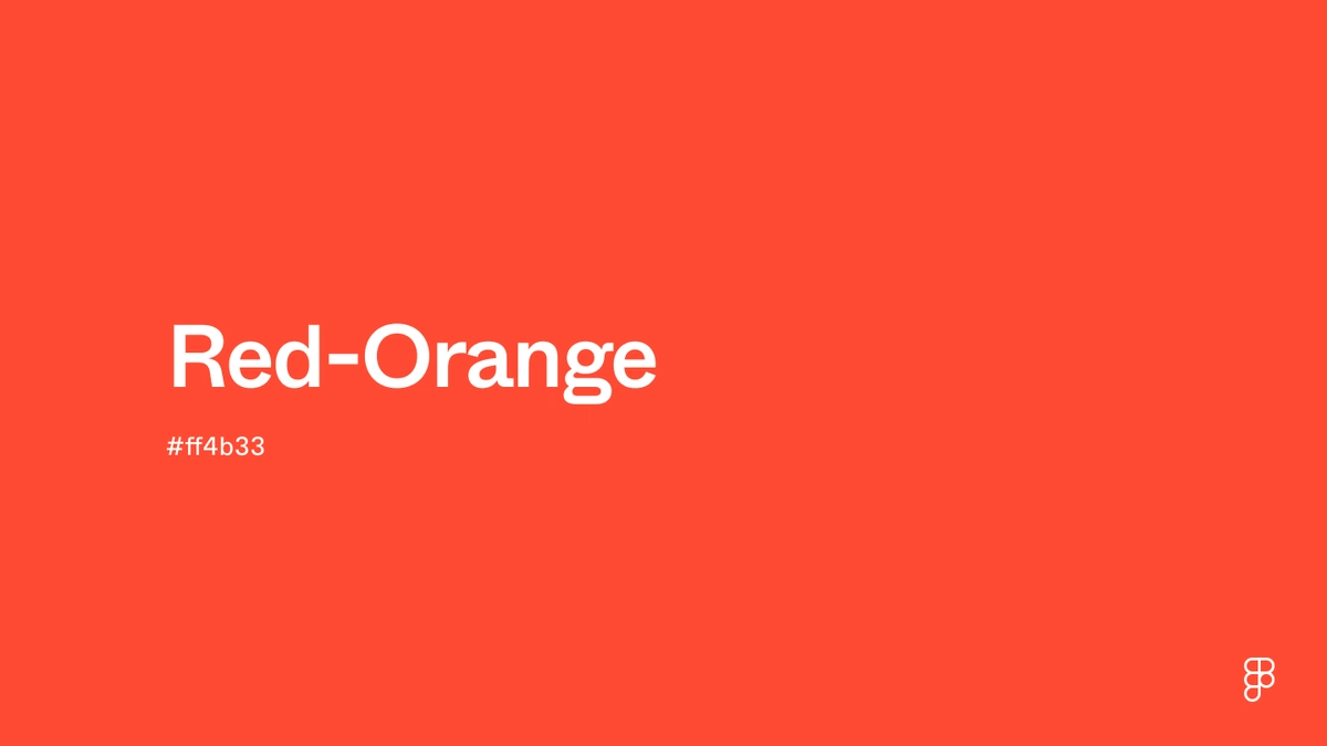 Red-Orange Color: Hex Code, Palettes & Meaning | Figma