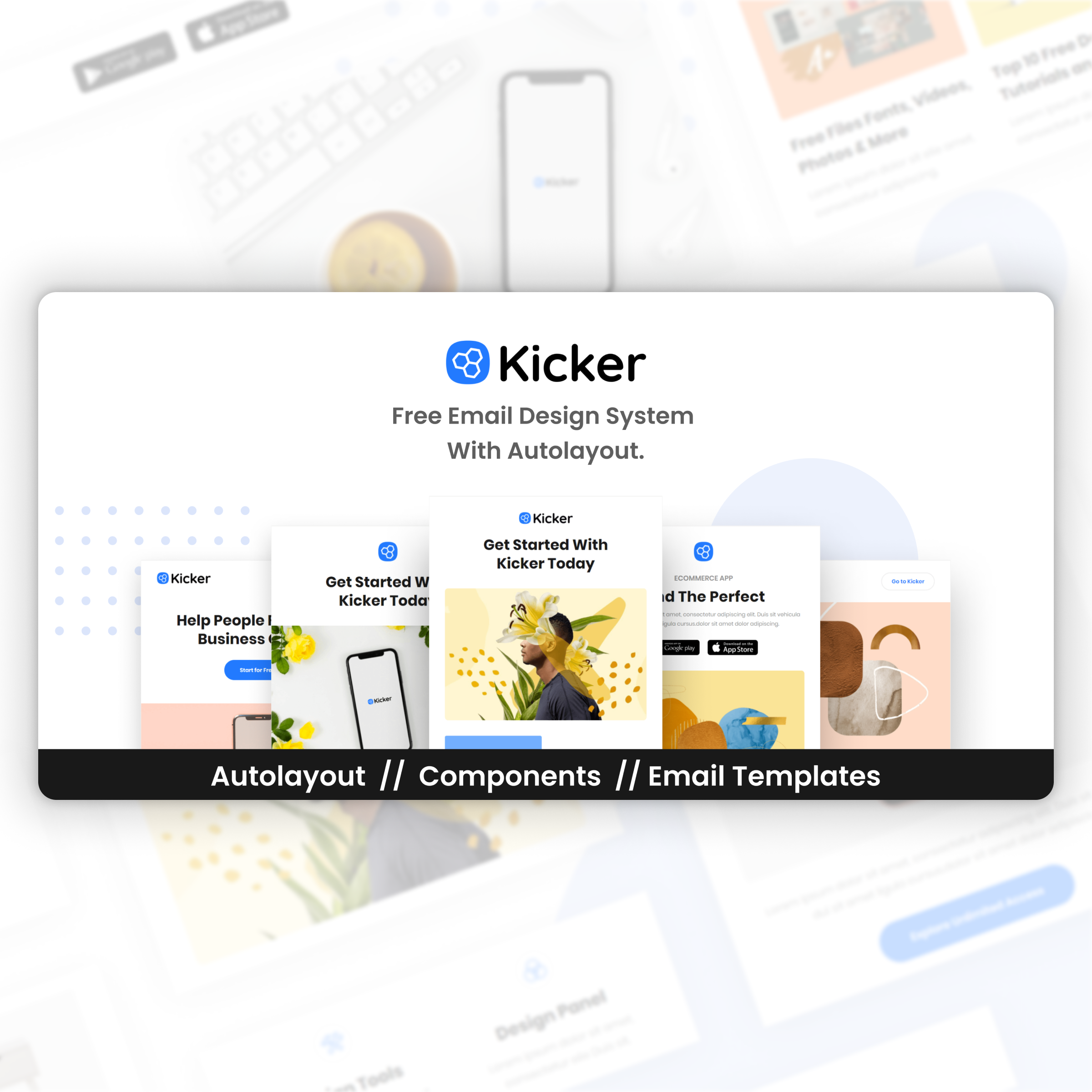 15+ Free Email Design Templates | Figma