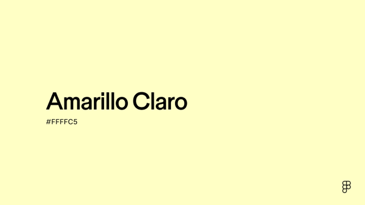Color Amarillo Claro: Código Hex, Paletas y Significado | Figma