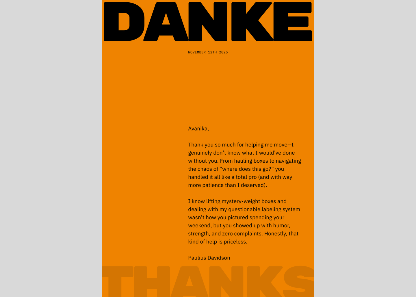 49 Thank You Card Ideas for Any Occasion | Figma Buzz