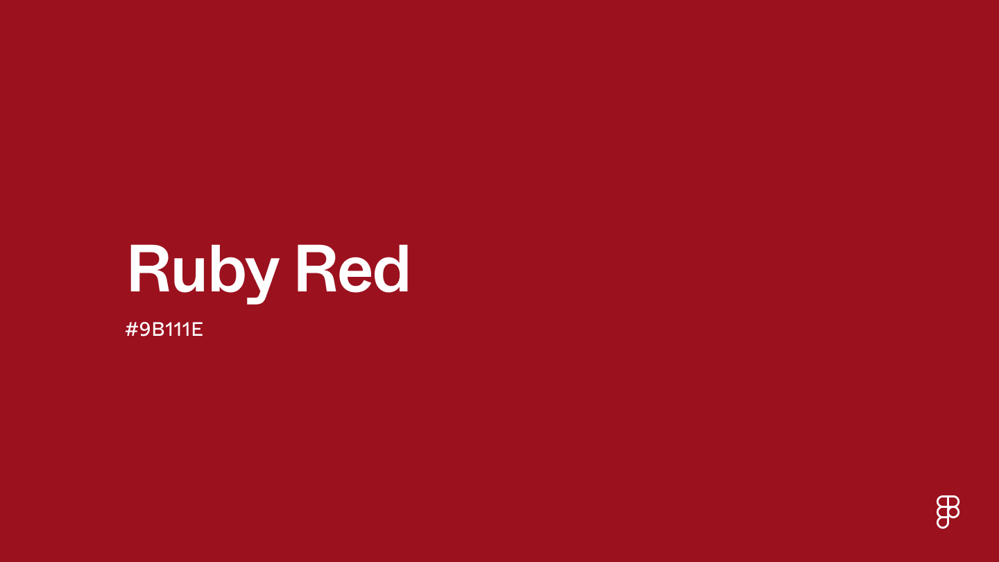 Ruby Red Color: Hex Code, Palettes & Meaning | Figma
