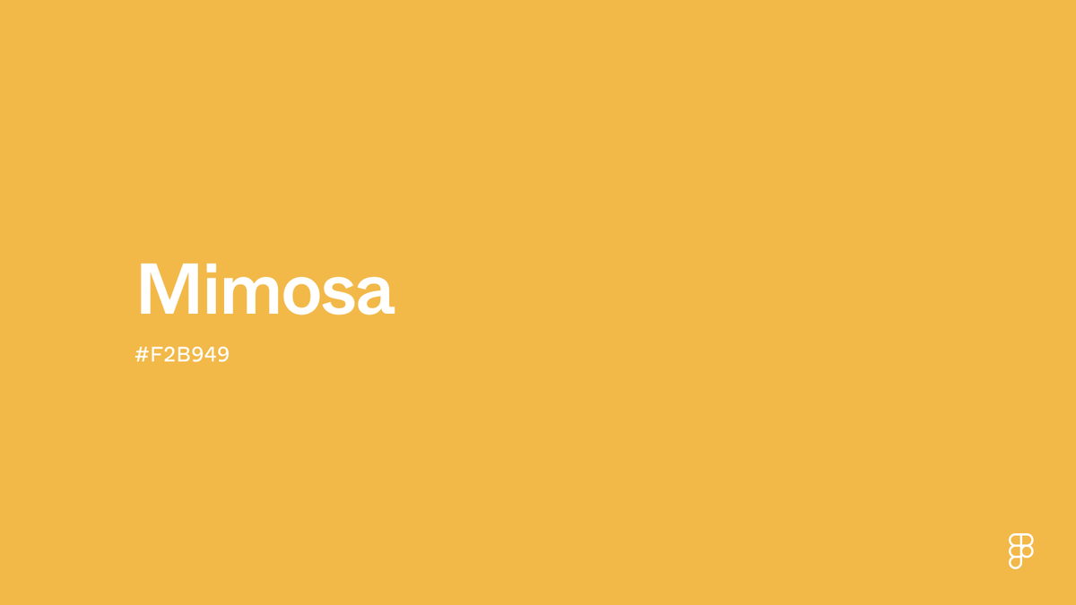 Mimosa Color: Hex Code, Palettes & Meaning | Figma