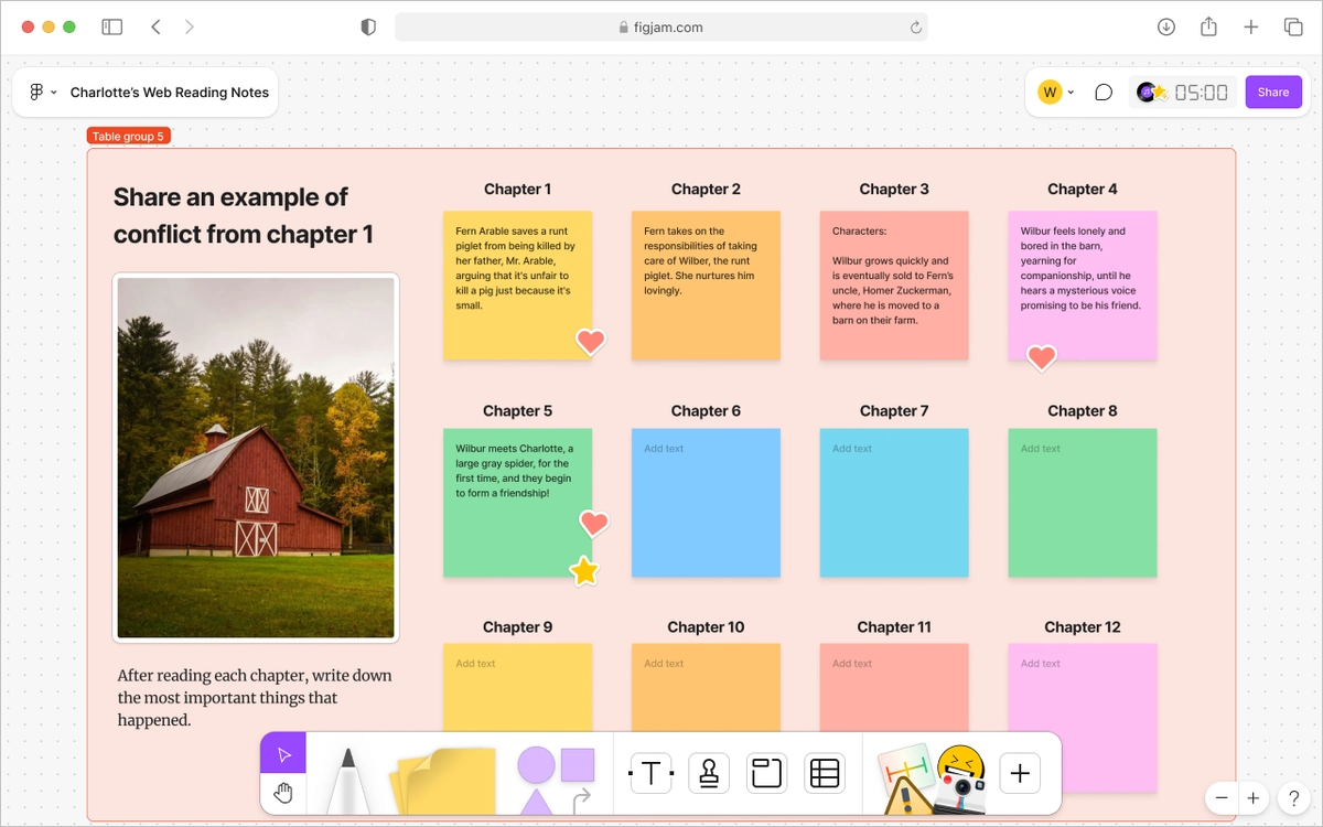 Exploring FigJam's tools + features