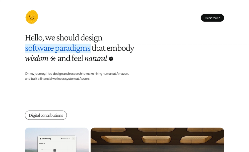 15 Inspiring Portfolio Website Examples & Tips | Figma
