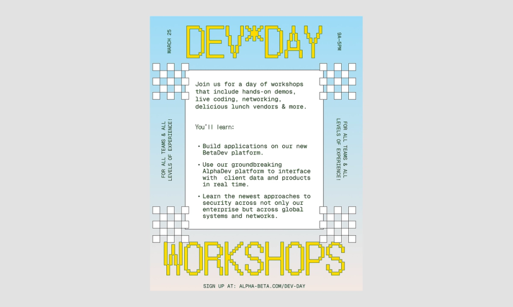 25 Flyer Examples + Templates to Customize | Figma