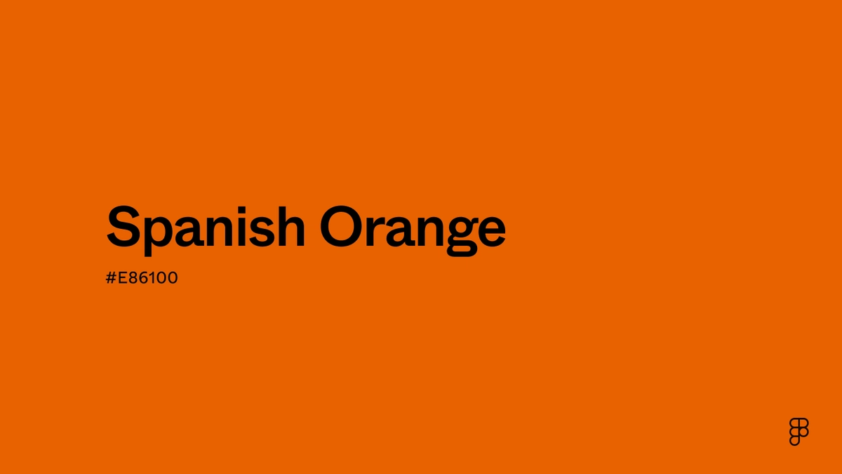 Spanish orange Color: Hex Code, Palettes & Meaning | Figma