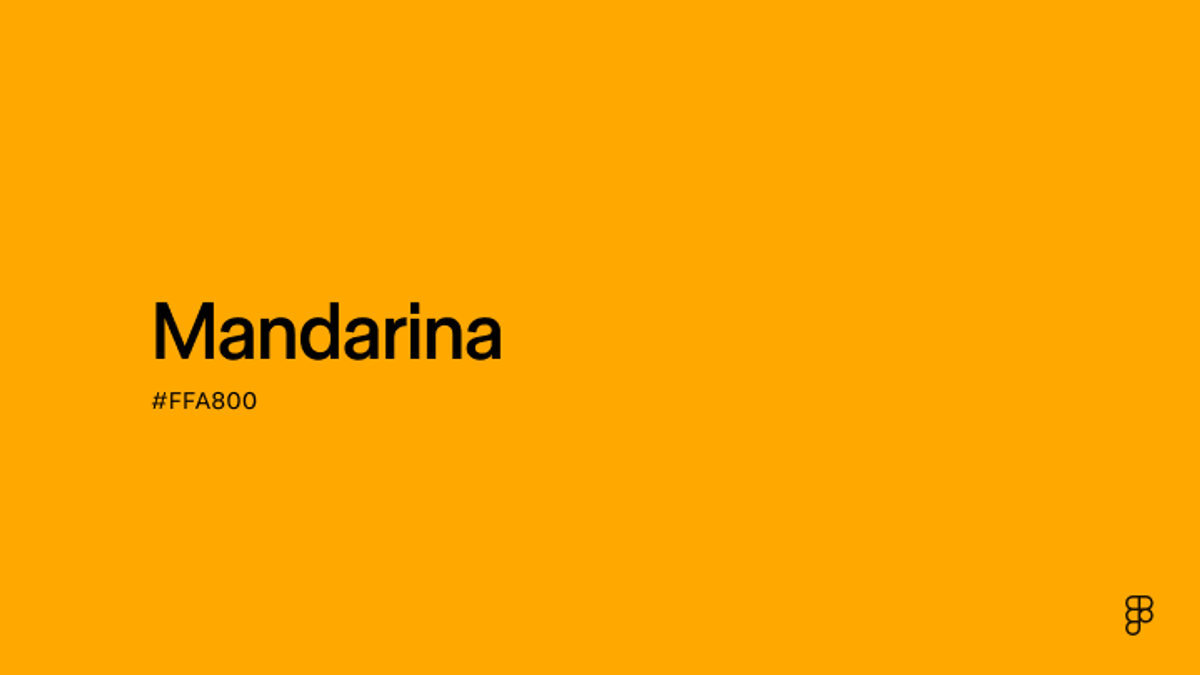 Color Mandarina: Código Hex, Paletas y Significado | Figma