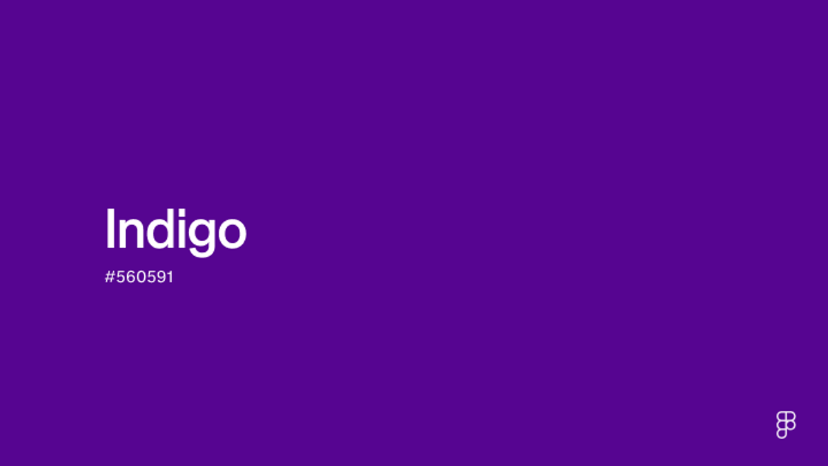 Couleur Indigo : Code Hex, Palettes & Signification | Figma