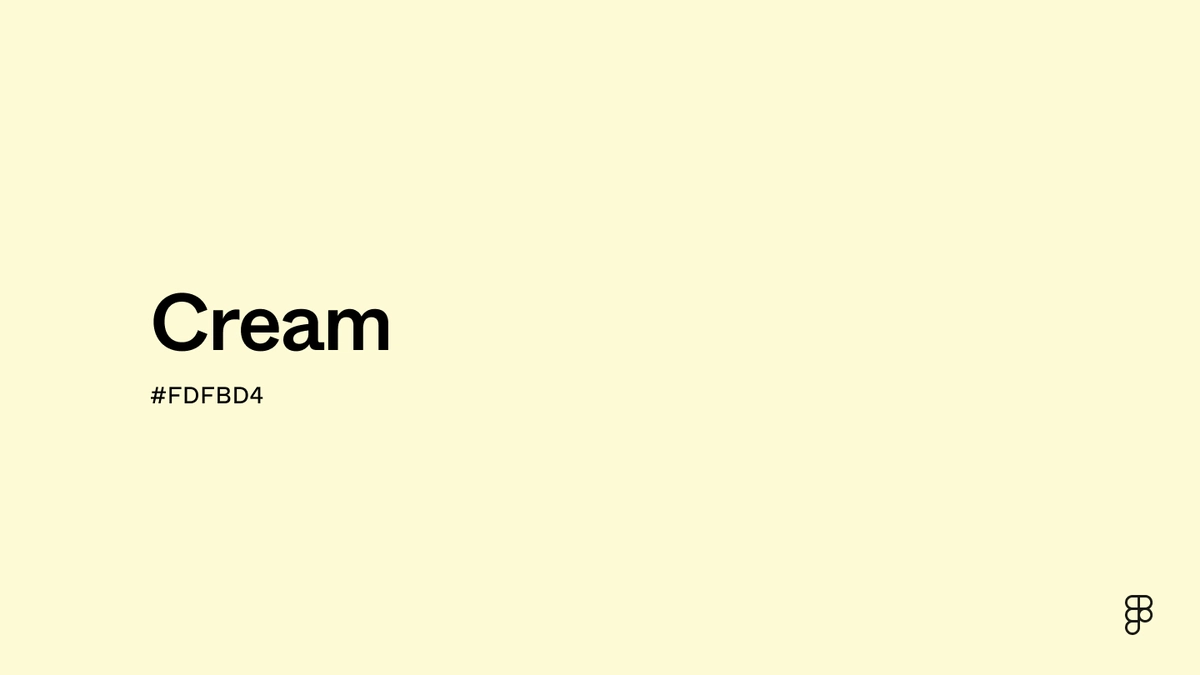 Cream Color: Hex Code, Palettes & Meaning | Figma