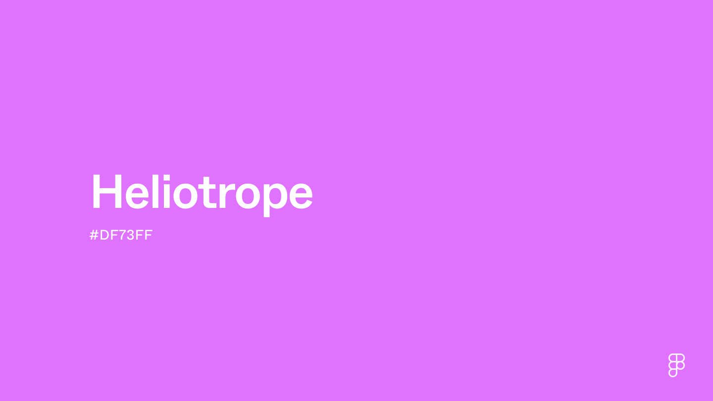 Heliotrope Color: Hex Code, Palettes & Meaning | Figma