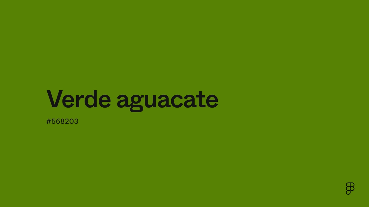 Color Verde Aguacate: Código Hex, Paletas y Significado | Figma