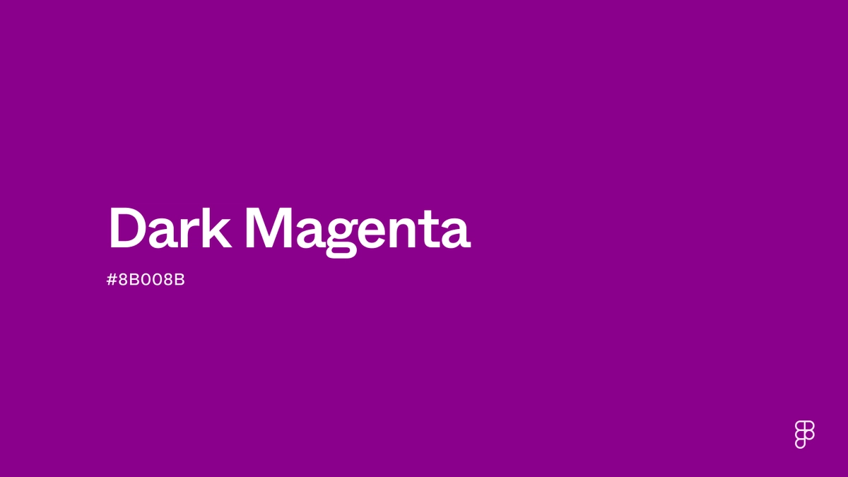 Dark magenta Color: Hex Code, Palettes & Meaning | Figma
