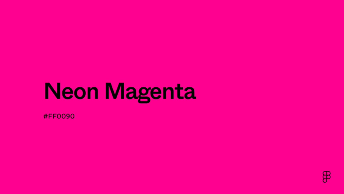 Neon Magenta Color: Hex Code, Palettes & Meaning | Figma