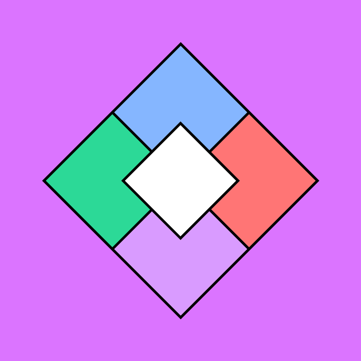 Strategy Diamond Example | Free Template | FigJam