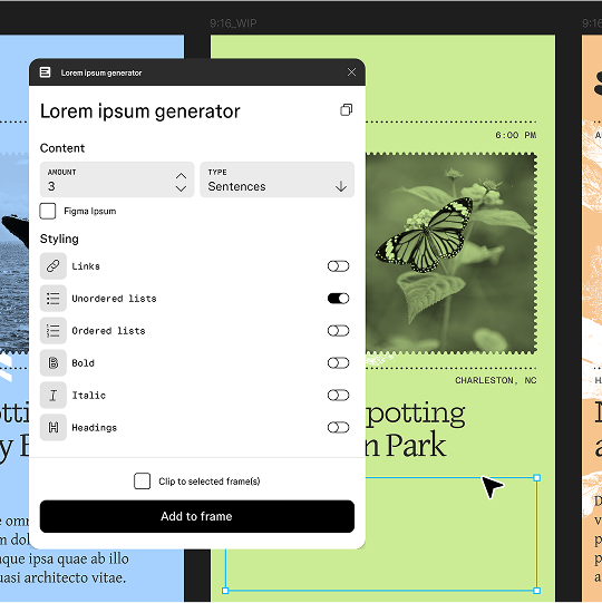 Lorem Ipsum Generator - Create Custom Text for Free | Figma