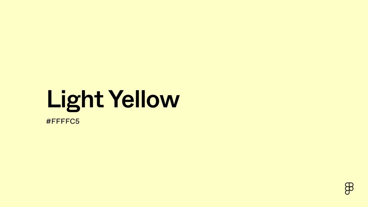 Light Yellow Color: Hex Code, Palettes & Meaning | Figma