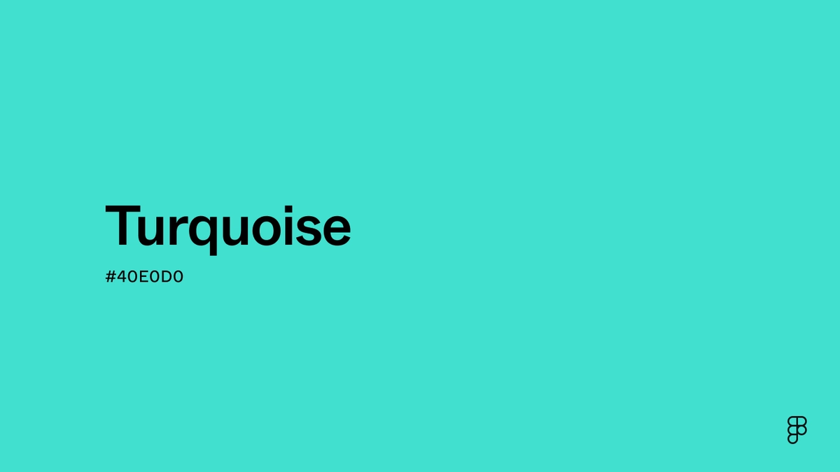 Turquoise Color: Hex Code, Palettes & Meaning | Figma