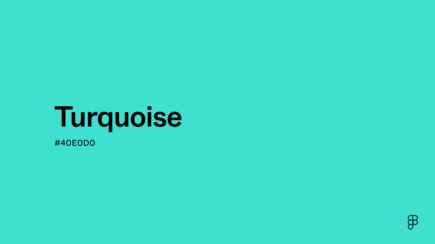 Turquoise Color: Hex Code, Palettes & Meaning | Figma