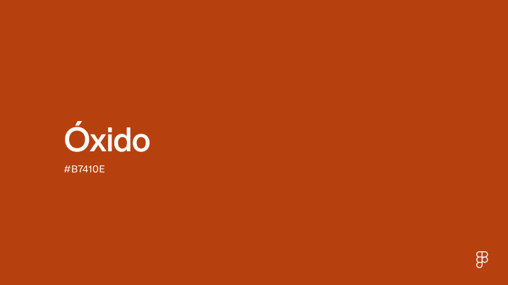 Color Óxido: Código Hex, Paletas y Significado | Figma