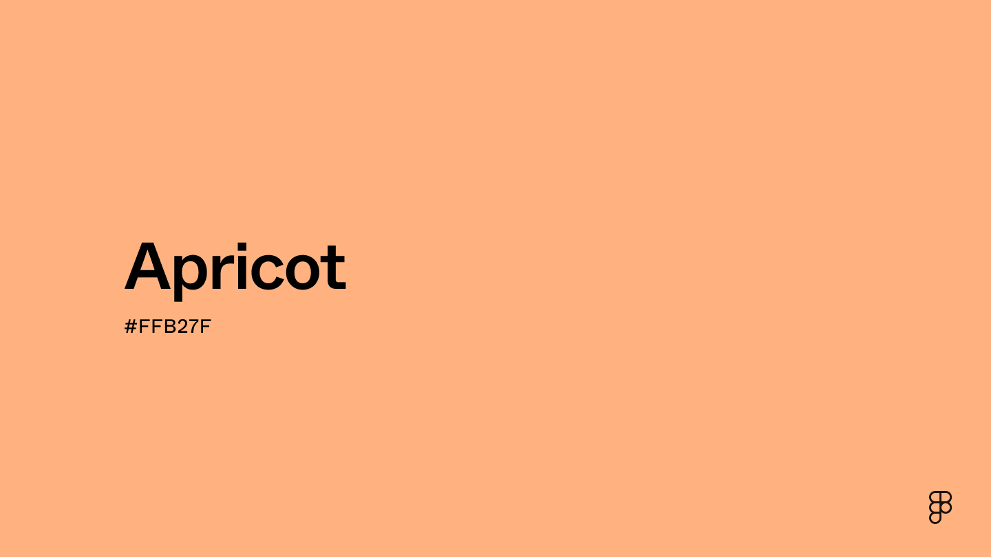 Apricot Color: Hex Code, Palettes & Meaning | Figma