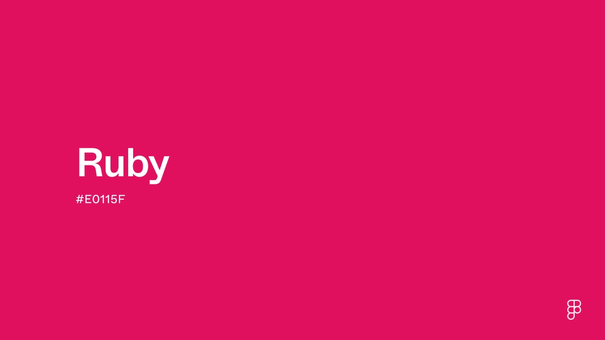 Ruby Color: Hex Code, Palettes & Meaning | Figma