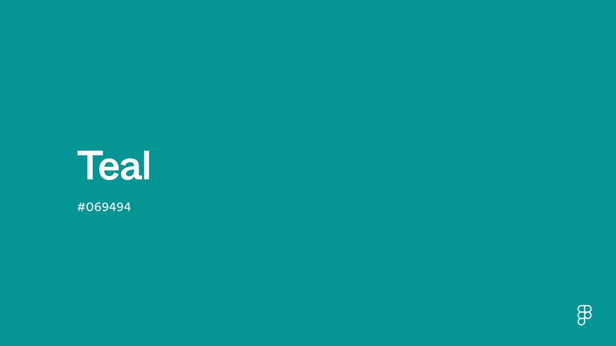Teal Color: Hex Code, Palettes & Meaning | Figma