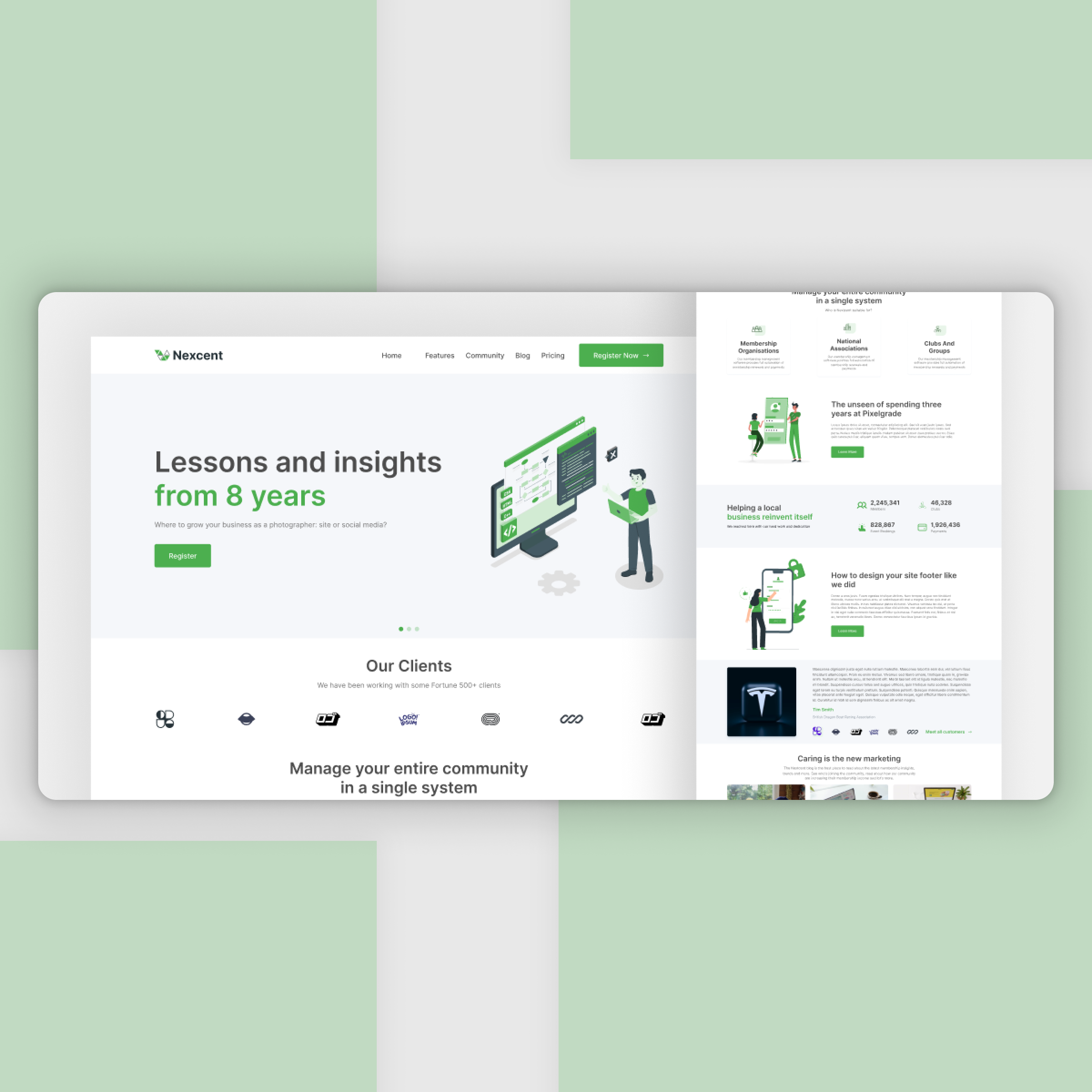 15+ Free Landing Page Designs for Inspiration | Figma