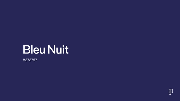 Couleur Bleu Nuit : Code Hex, Palettes & Signification | Figma
