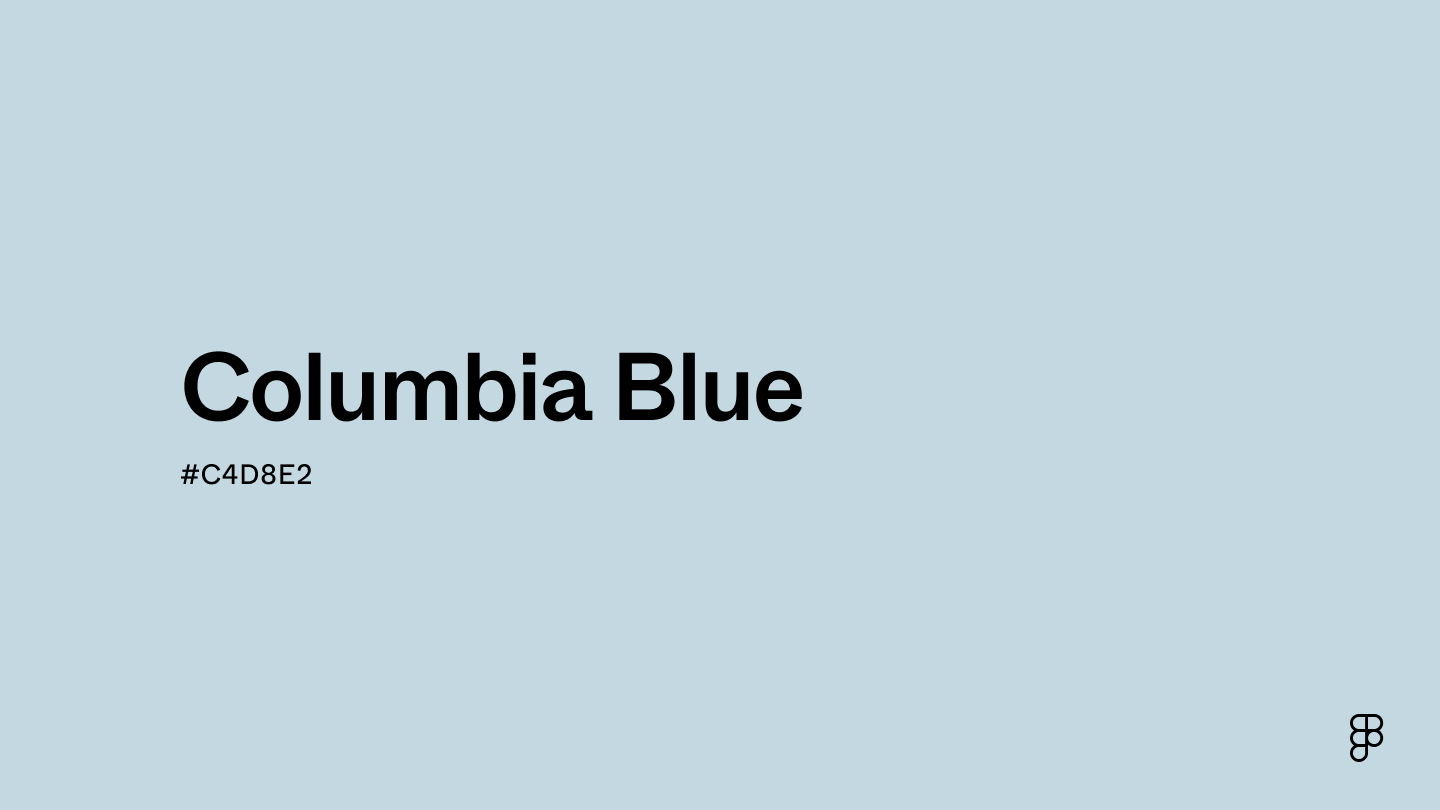 Columbia Blue Color: Hex Code, Palettes & Meaning | Figma