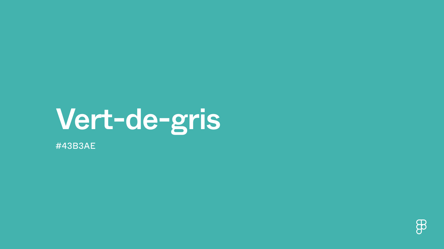 Couleur Vert-de-gris : Code Hex, Palettes & Signification | Figma