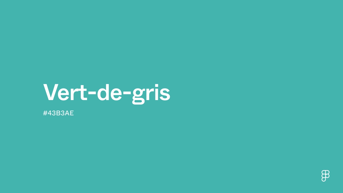 Couleur Vert-de-gris : Code Hex, Palettes & Signification | Figma