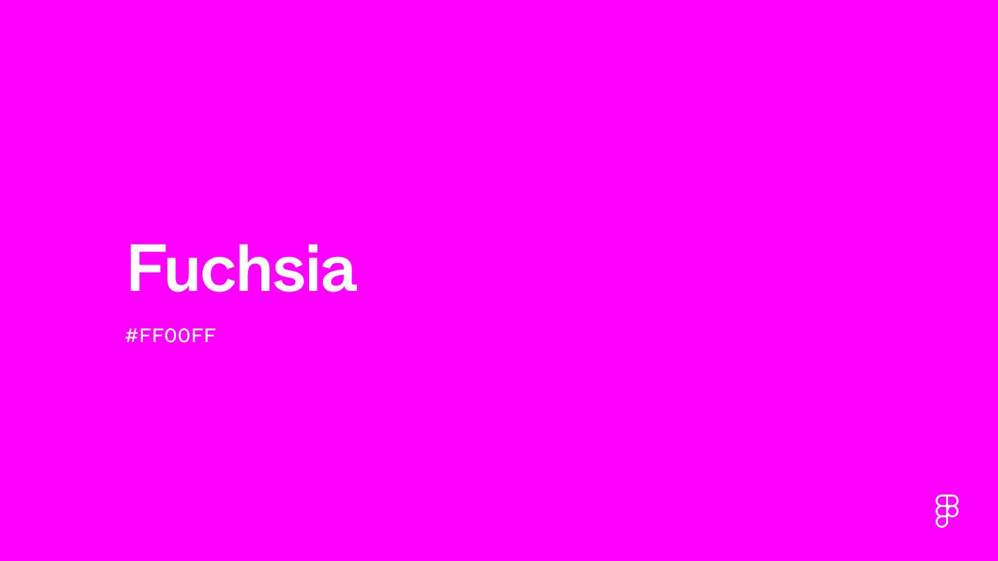 Fuchsia Color: Hex Code, Palettes & Meaning | Figma