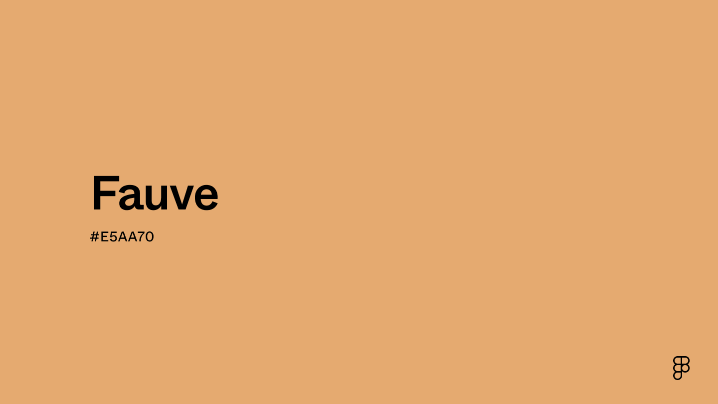 Couleur Fauve : Code Hex, Palettes & Signification | Figma