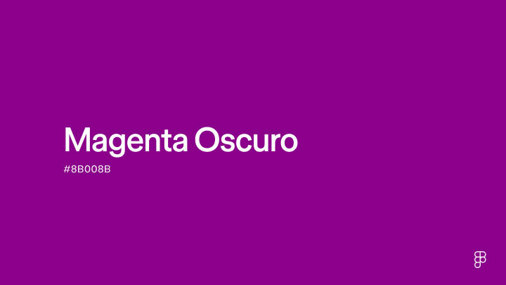 Color Magenta oscuro: Código Hex, Paletas y Significado | Figma
