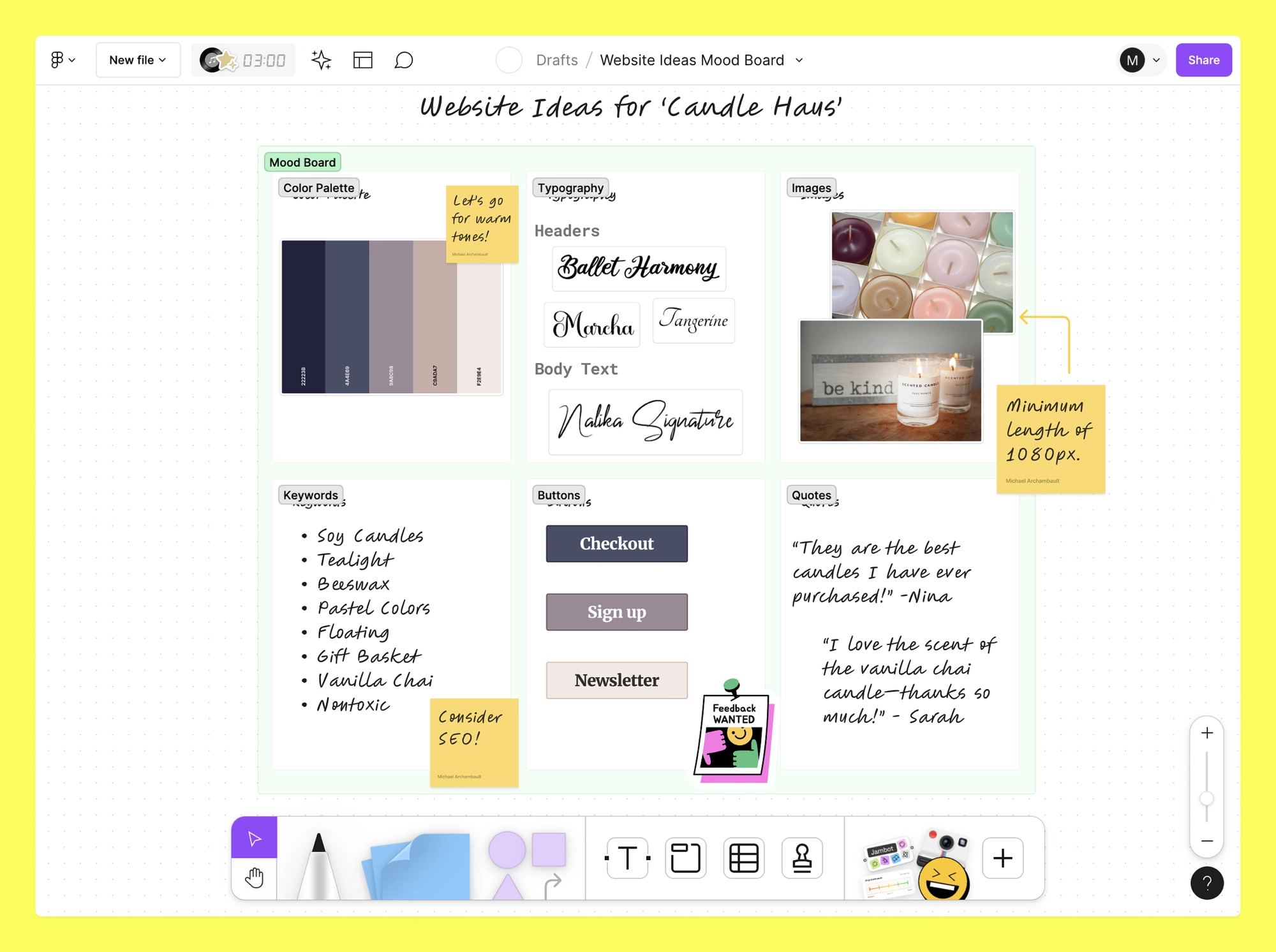 How to Make a Mood Board in 5 Steps | FigJam