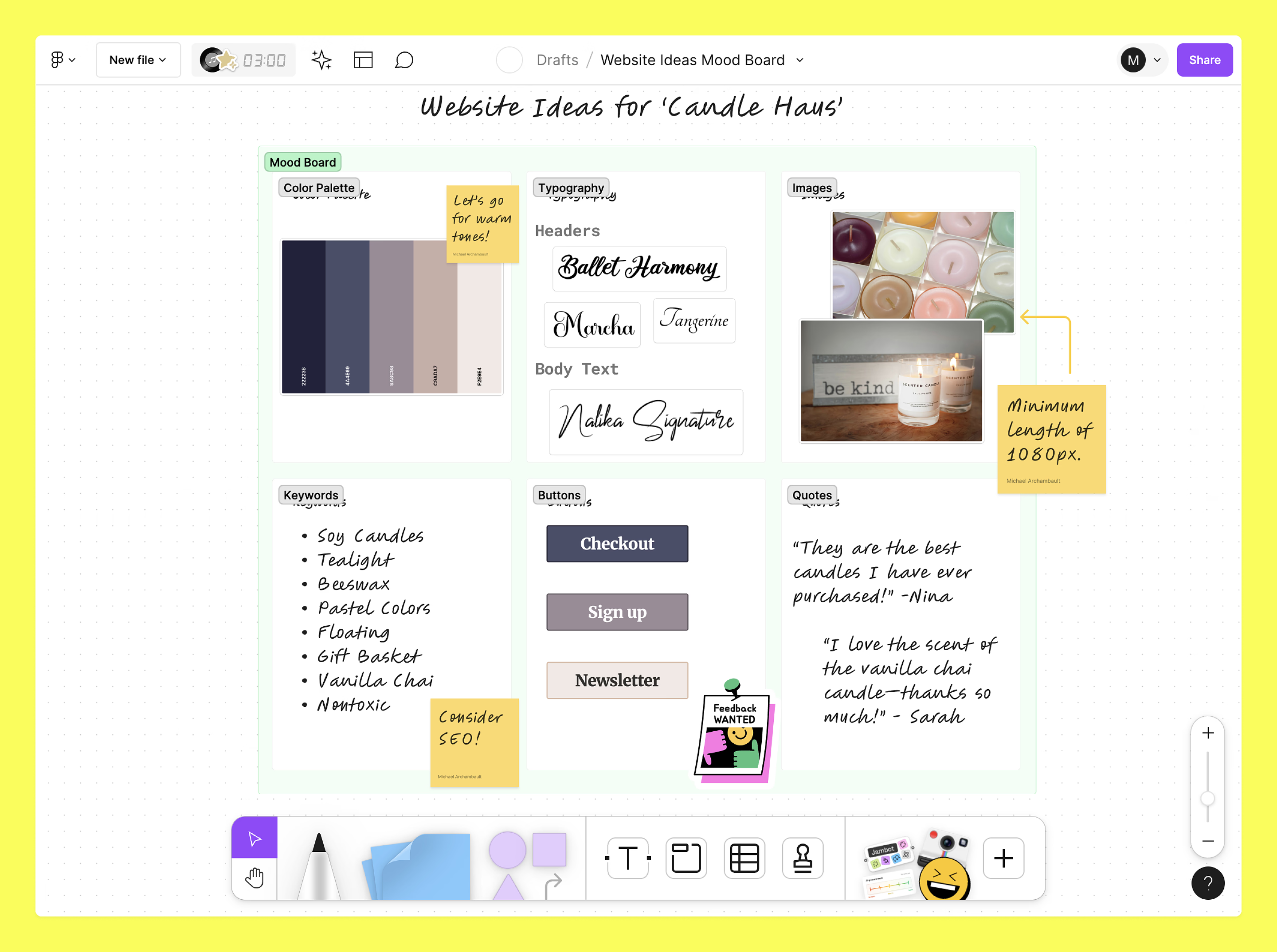 How to Make a Mood Board in 5 Steps | FigJam