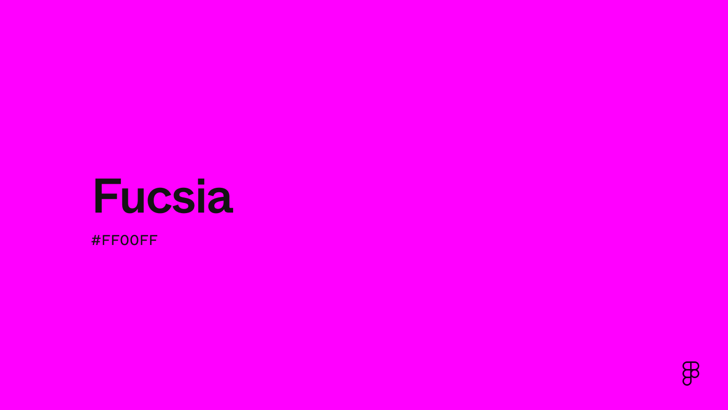 Color Fucsia: Código Hex, Paletas y Significado | Figma