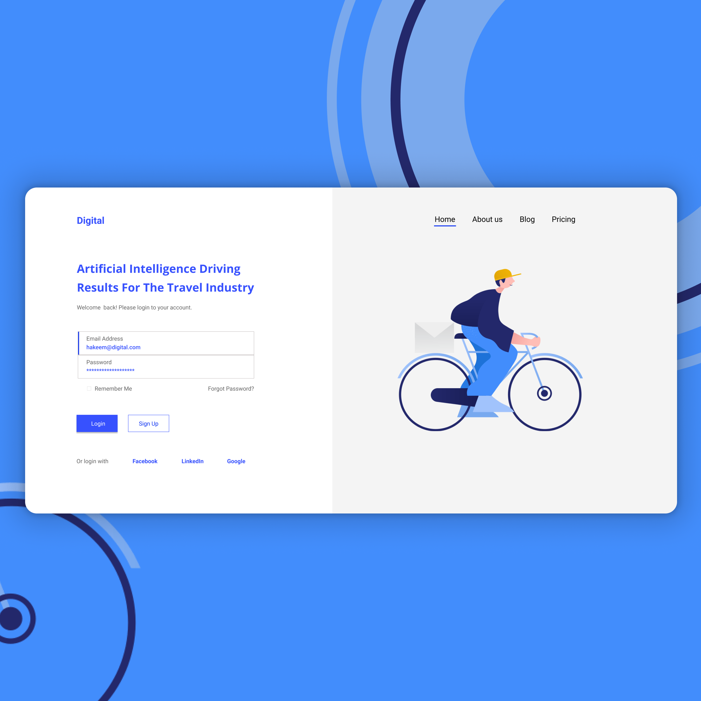 20+ Login Page Designs Templates & Inspiration | Figma